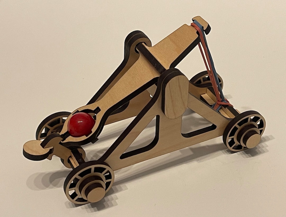Catapult Toy SVG File Download for Laser Cutters - Etsy