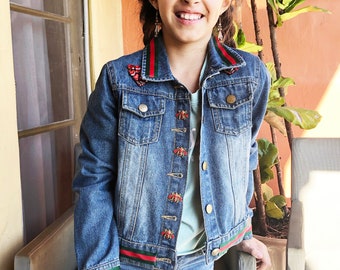 Heart Jean Jacket - Etsy