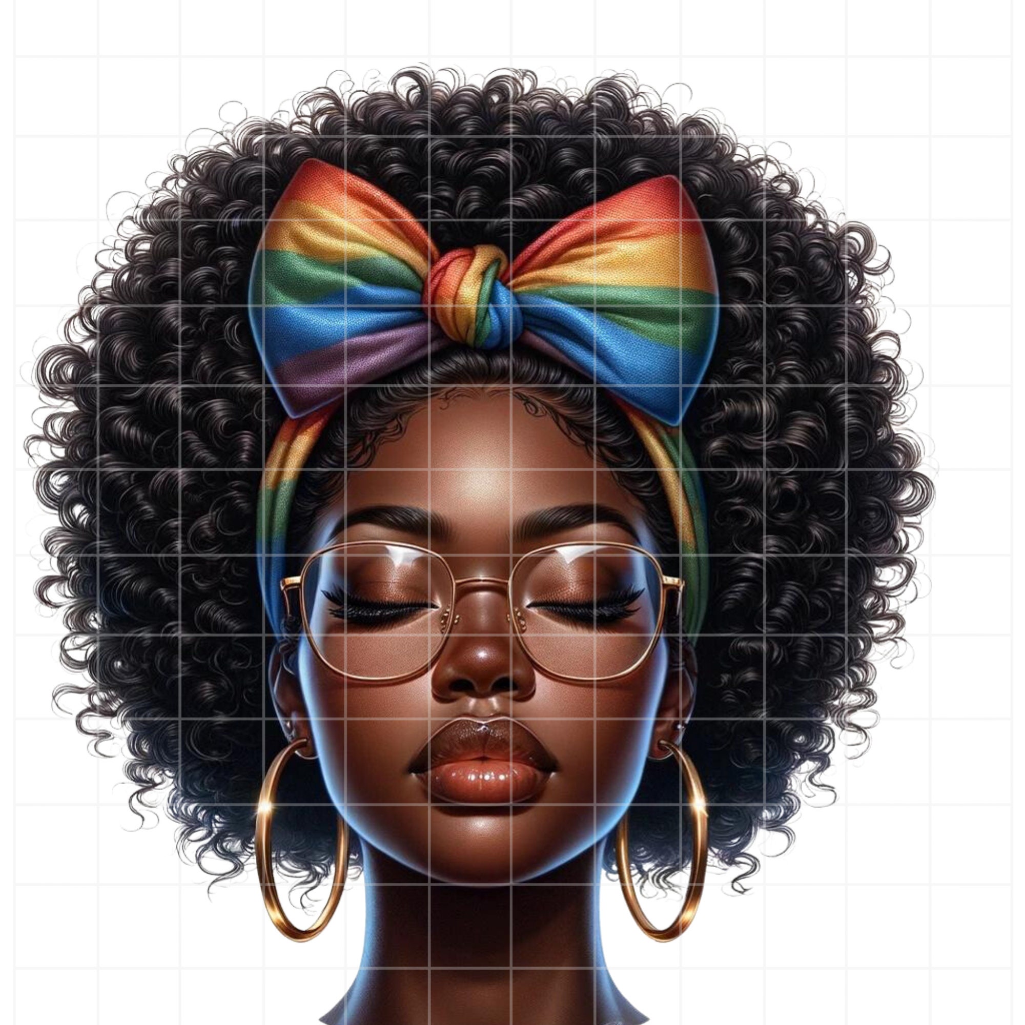 Abstract Black Girl Graphic Design PNG Clipart, Pride PNG / Wall Art ...