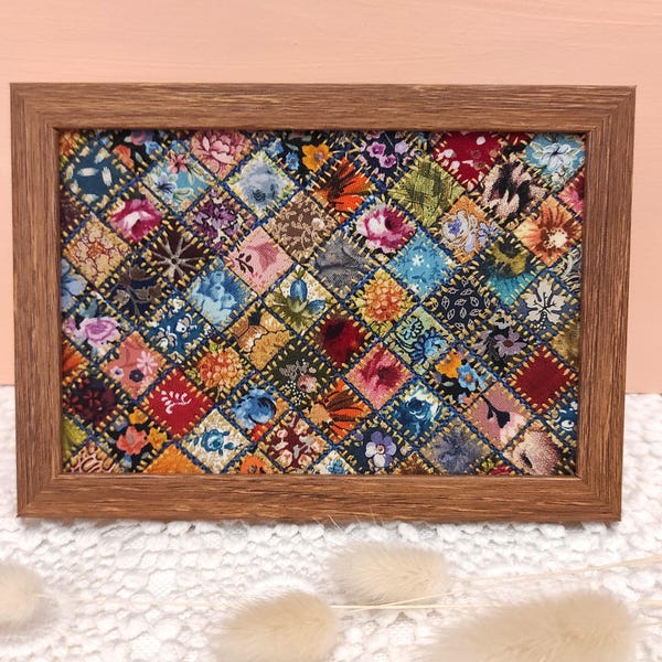 Patchwork Wall Art - Etsy