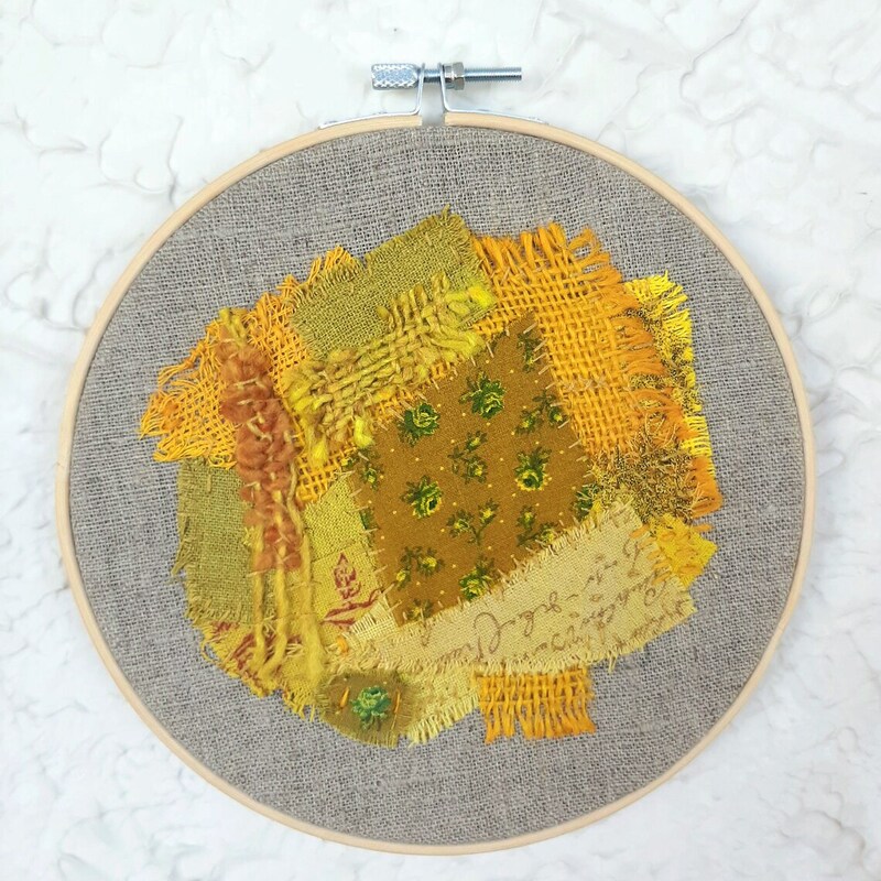 Abstract Textile Art - Etsy