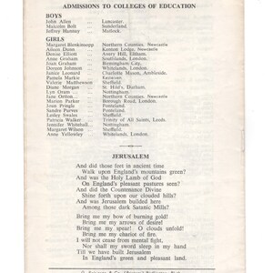 Blyth Grammar School Annual Speech Day Wednesday 27th November 1968 ...