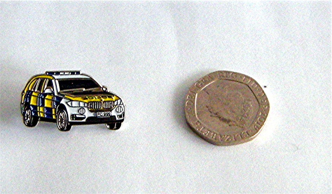 BMW X5 Police Car Pin Badge - Etsy