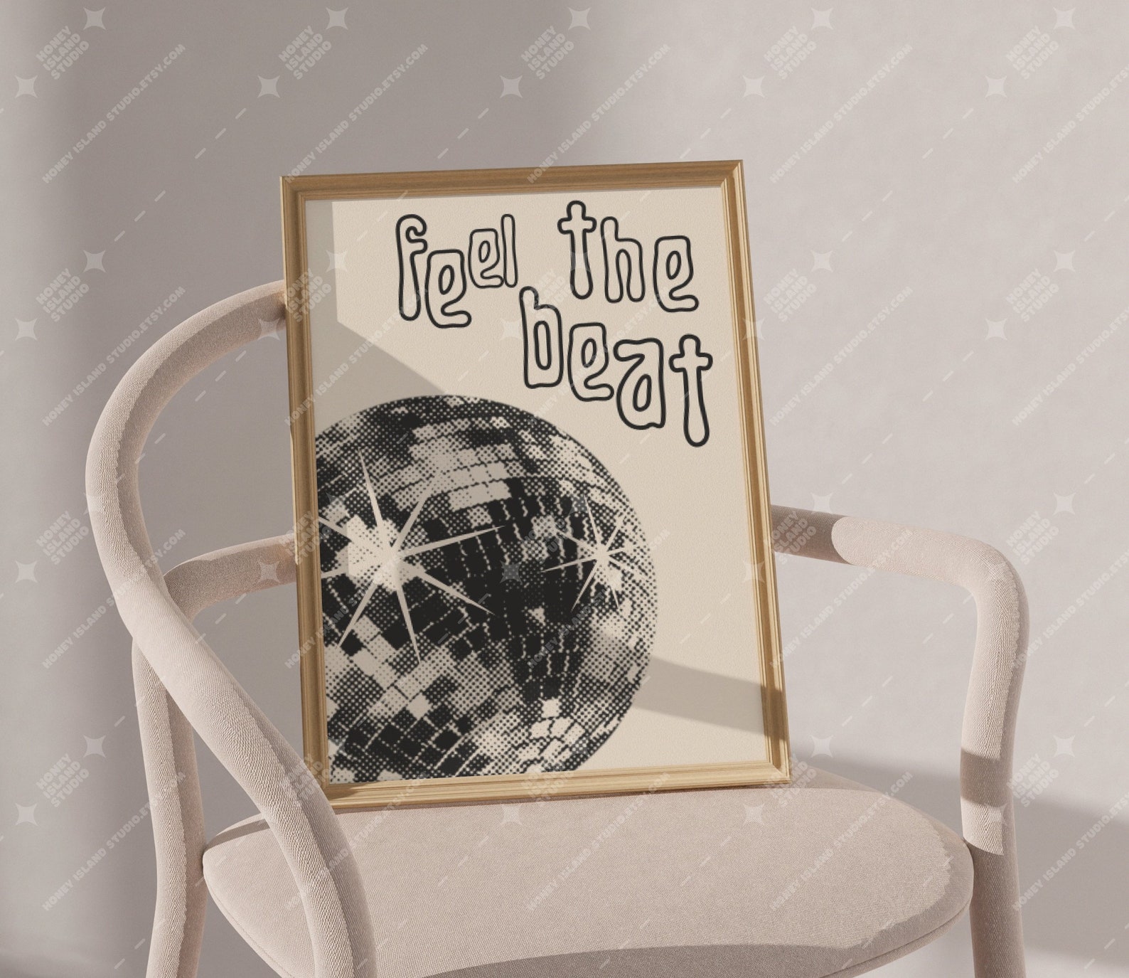 Disco Ball Print Retro Disco Ball Poster Retro Home Decor - Etsy