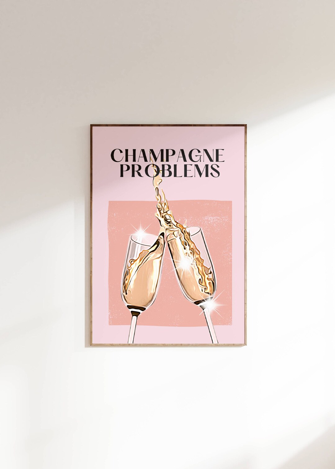 Champagne Problems Digital Download Champagne Problems Print - Etsy