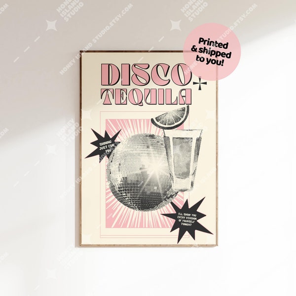 Disco Poster Birthday - Etsy