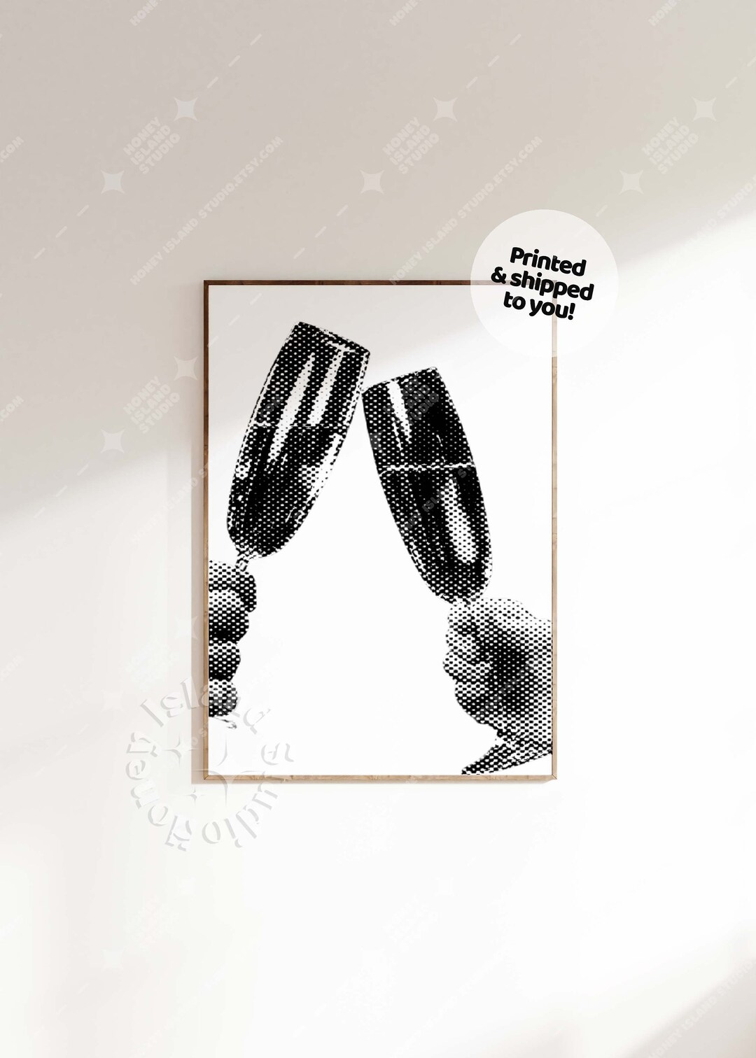 Champagne Problems Poster Taylor Champagne Bar Cart Wall - Etsy