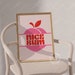 Nice Bum Print Cute Bathroom Prints Girly Restroom Prints - Etsy