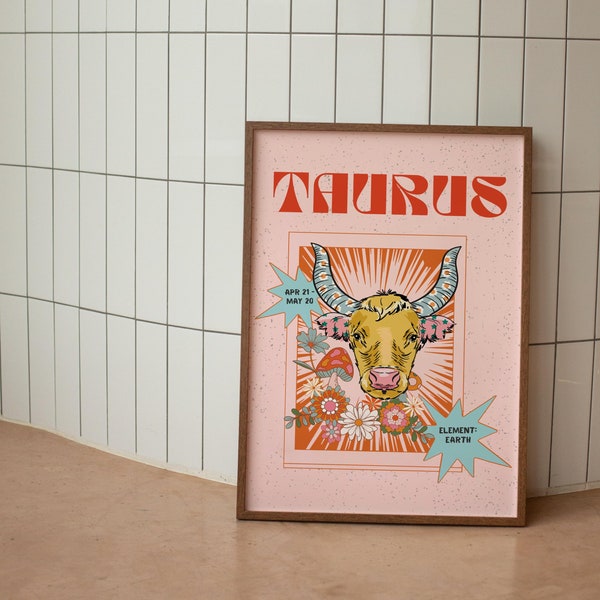 Taurus Art - Etsy