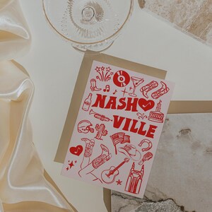 Nashville Wall Art Print, Nash Wall Art, Tenesse Prints, Trendy Wall ...