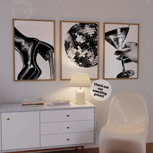 Funky Martini Cocktail Poster, Trendy Cocktail Art, Funky Cocktail ...