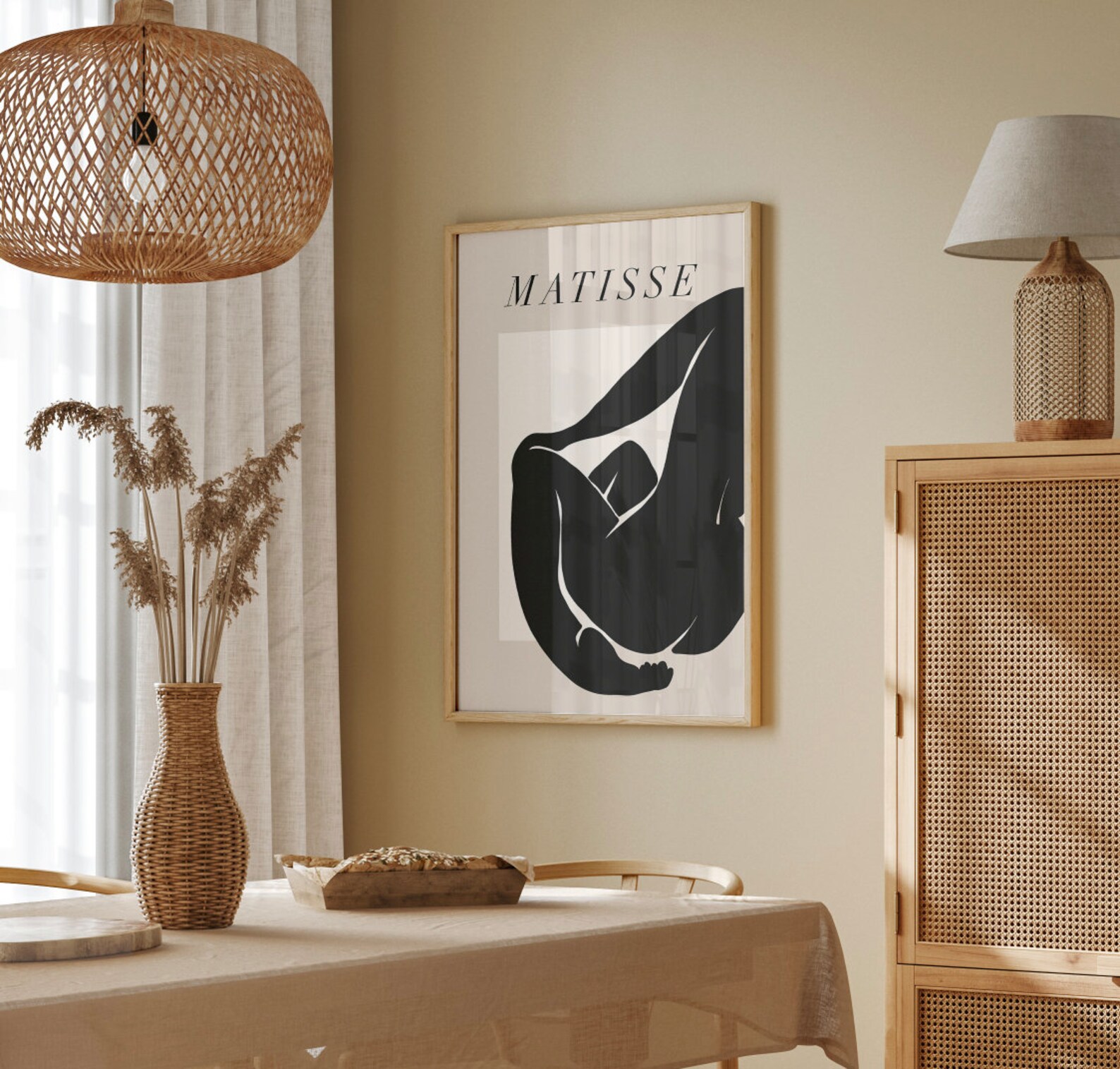 Matisse Woman Poster Henri Matisse Black Print Matisse Wall - Etsy