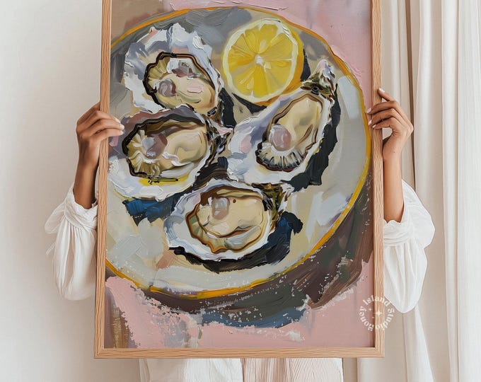 Oyster Shell Cross for Home Blue and White Floral Oyster Shell Wall Art ...