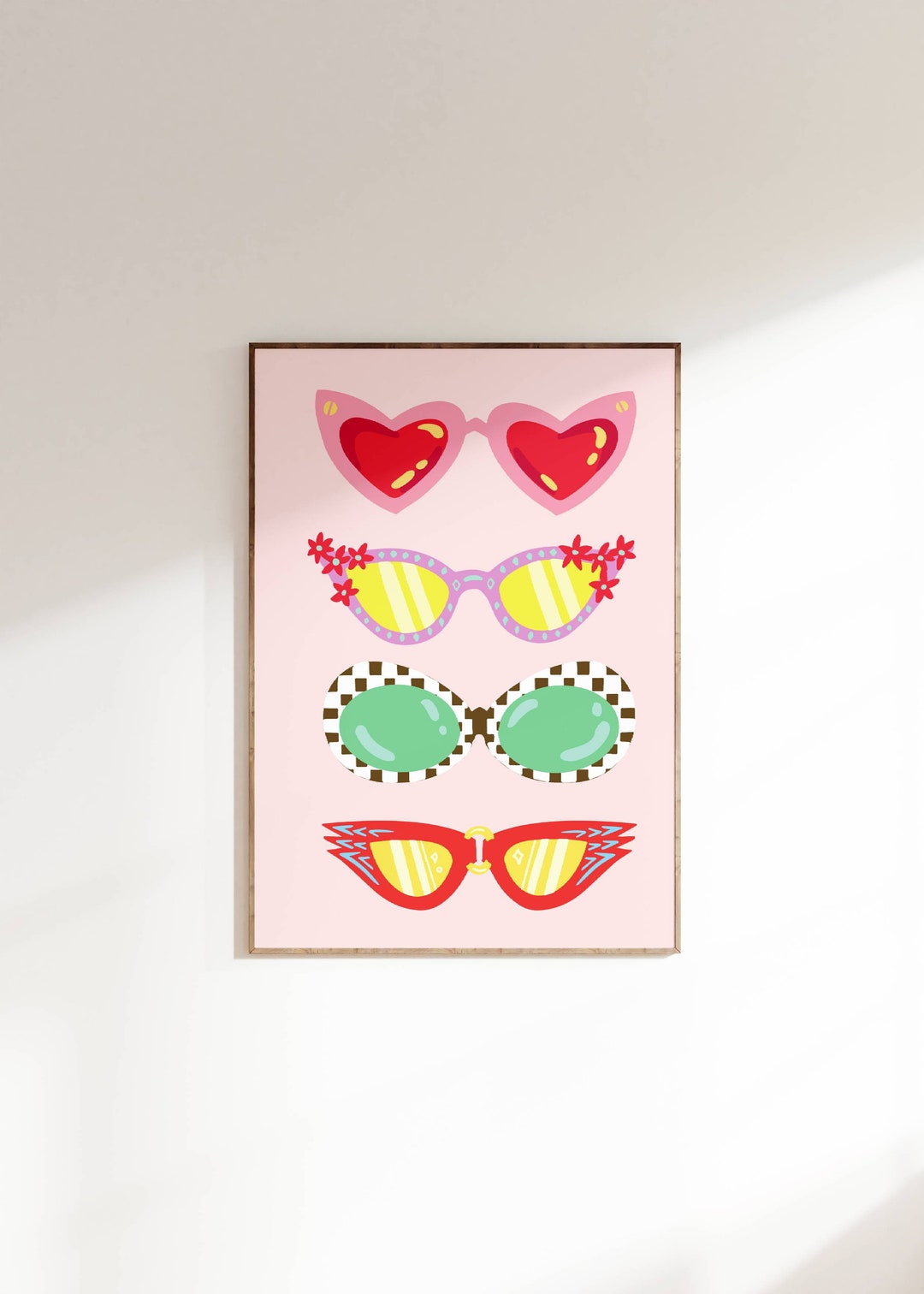 Cute Retro Wall Art Cute Vintage Poster Home Decor Fashion - Etsy