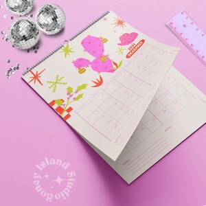 2024 Calendar Cowgirl Calendar Daily Planner, New Calendar, Year ...