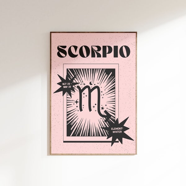 Scorpio - Etsy