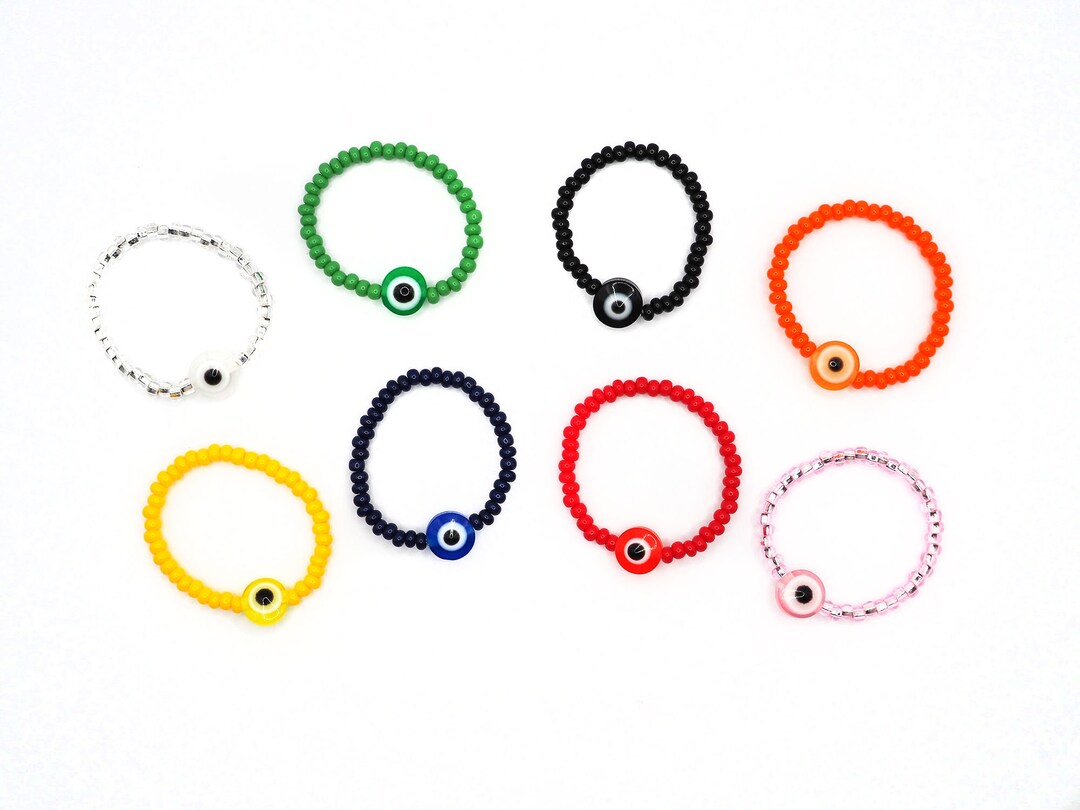 Mini Evil Eye Ring - Etsy