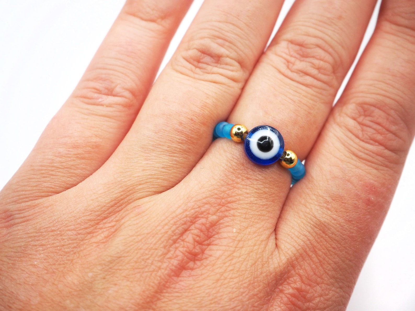 Evil Eye Ring - Etsy