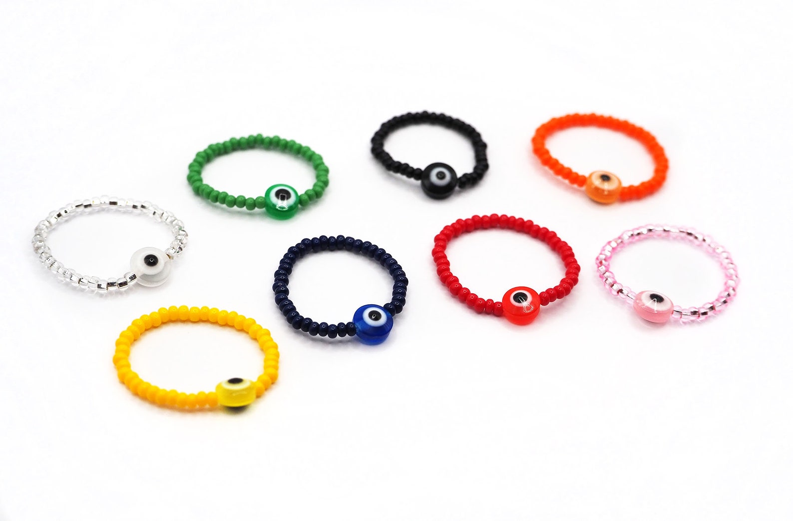 Mini Evil Eye Ring - Etsy