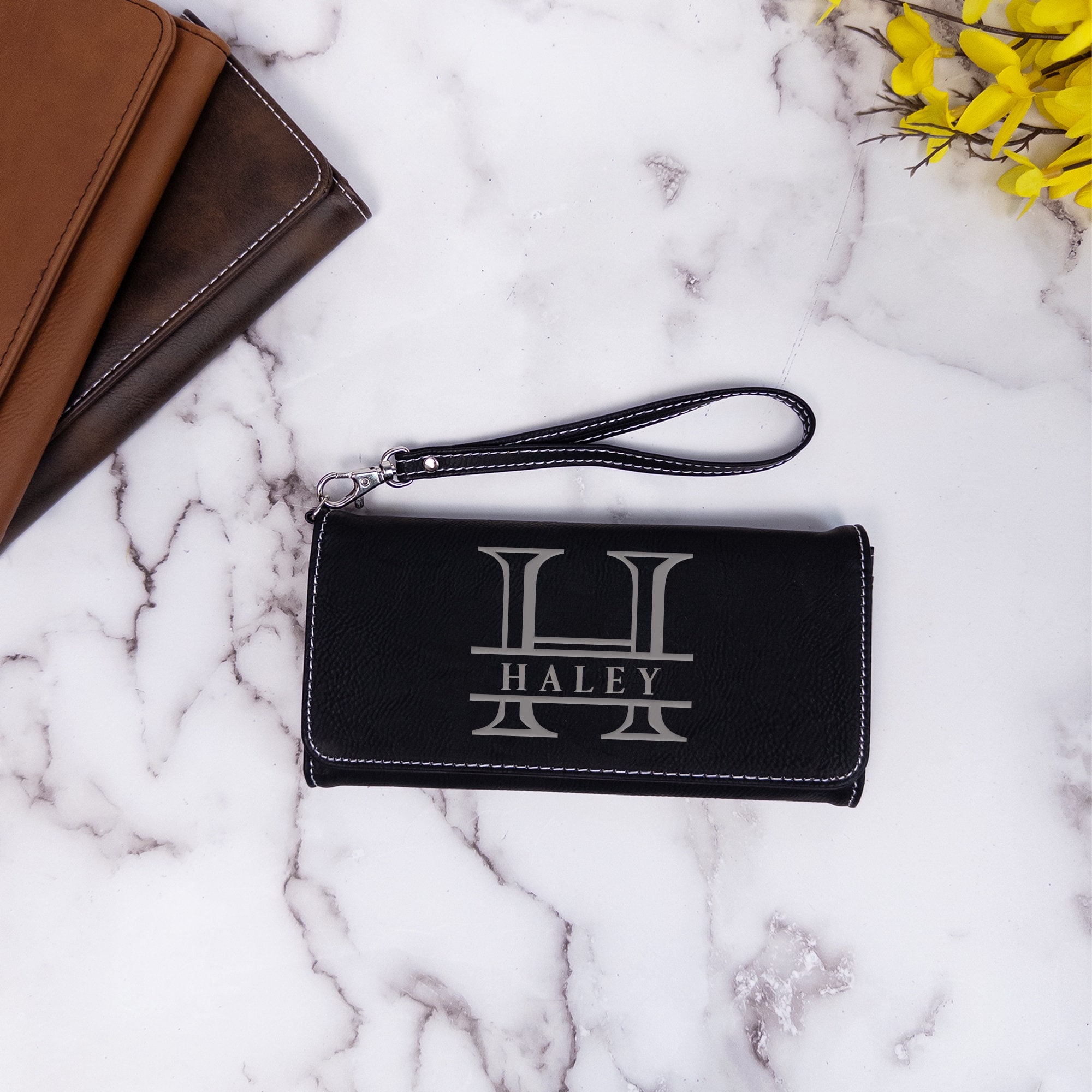 Personalized Women Wallet, Gift for Her, Mothers Day Gift, Engraved ...