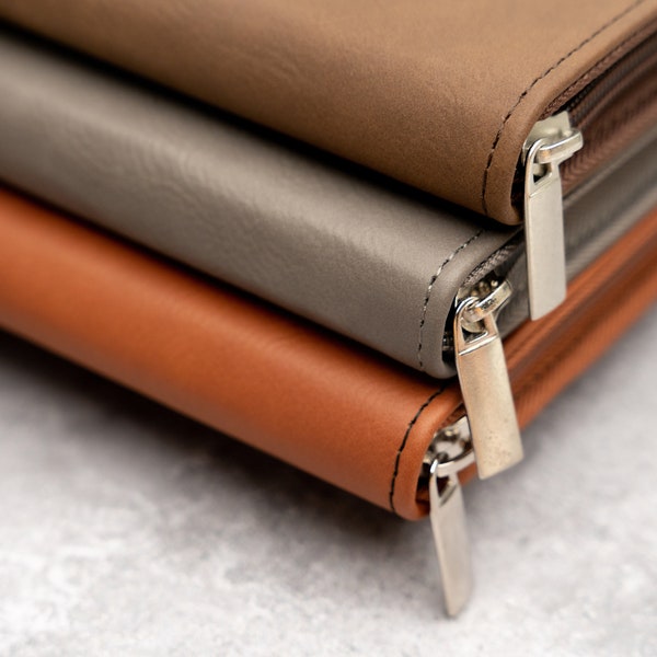 Personalized Leather Portfolio - Etsy