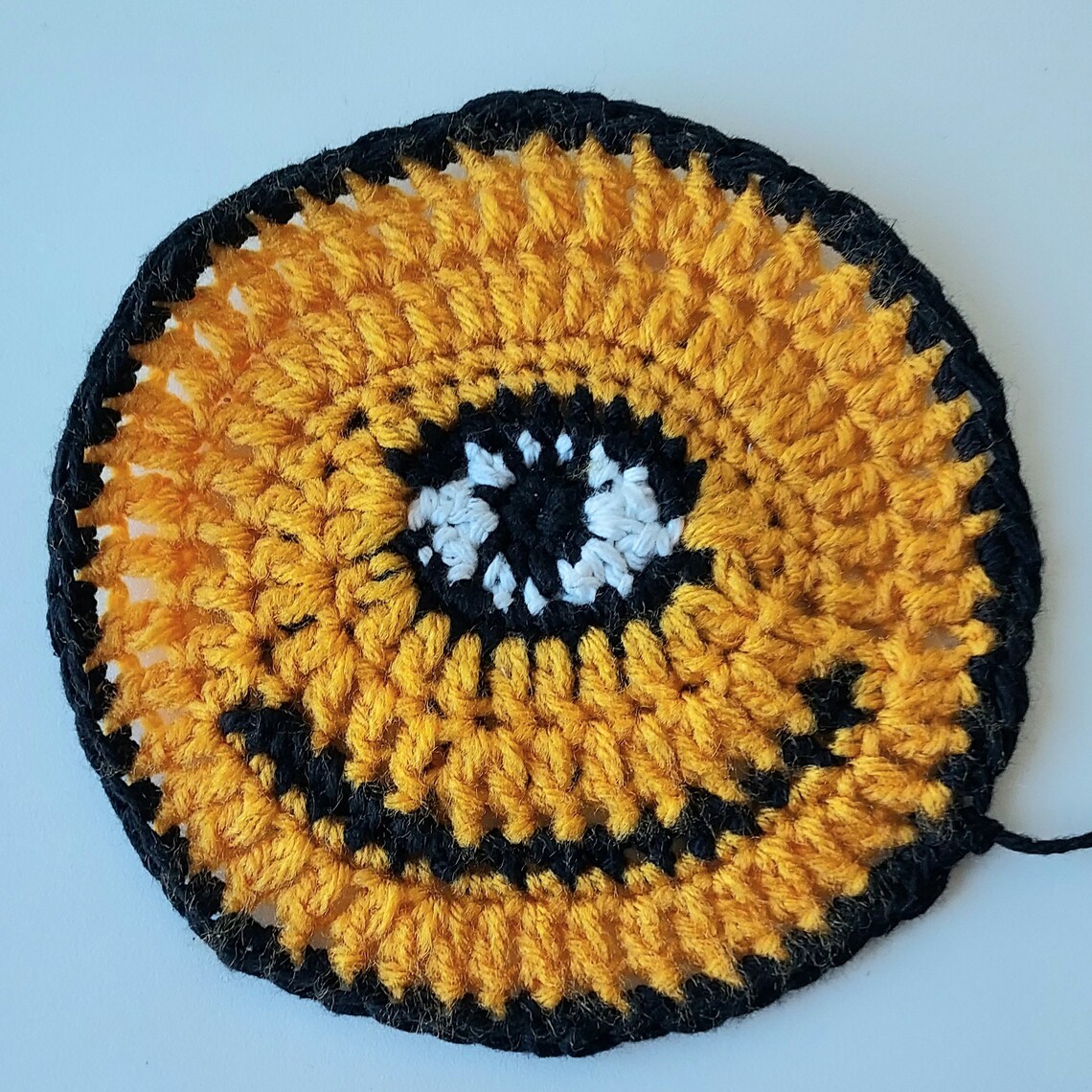 Alien Emoji Happy Face CROCHET APPLIQUE PATTERN Crochet Patch Pattern ...