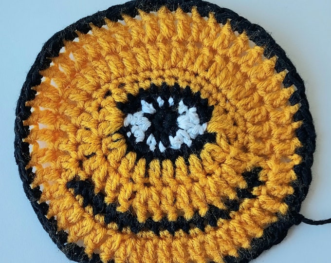 Crochet Eye PATTERN - Third Eye Crochet Applique Patch Pattern - Etsy