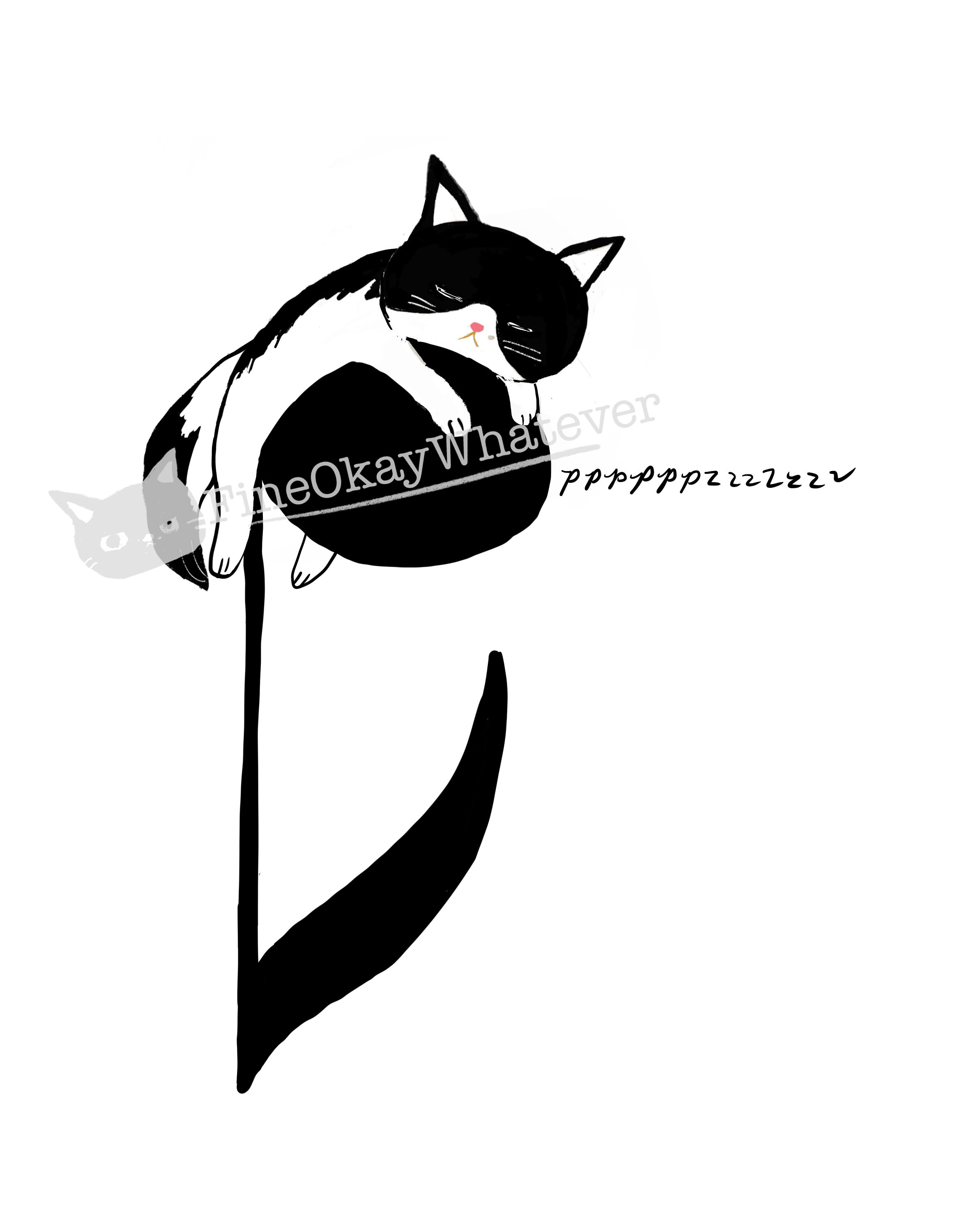 Cat Piano Funny Cat Print Cat Music Art Cat Lover Gift Piano Gifts ...