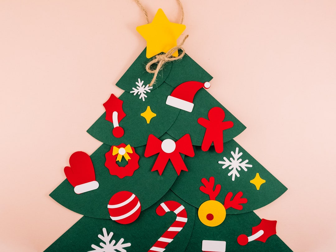 DIY Paper Tree Kit, Handmade Craft Kit, Christmas Tree Decoration ...
