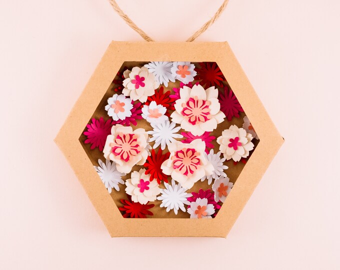 DIY Cherry Blossom Box Kit Floral Crafts Fun for Kids/adults Spring ...