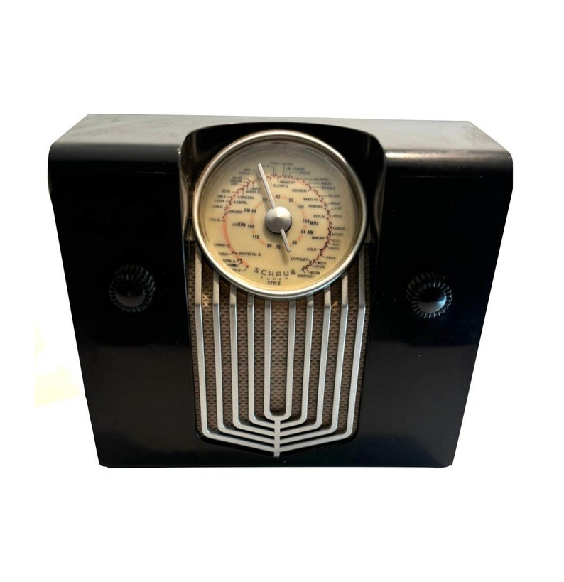 Vintage Miniature Am Fm Art Deco Radio Spitzkühler - Etsy