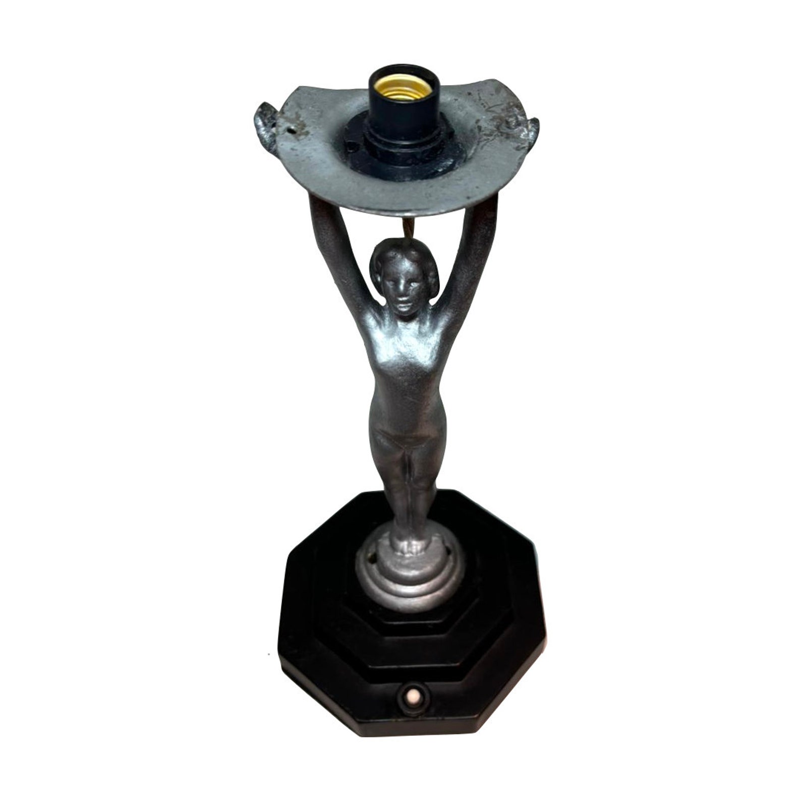 1920s Figural Art Deco Lady Lamp - Etsy