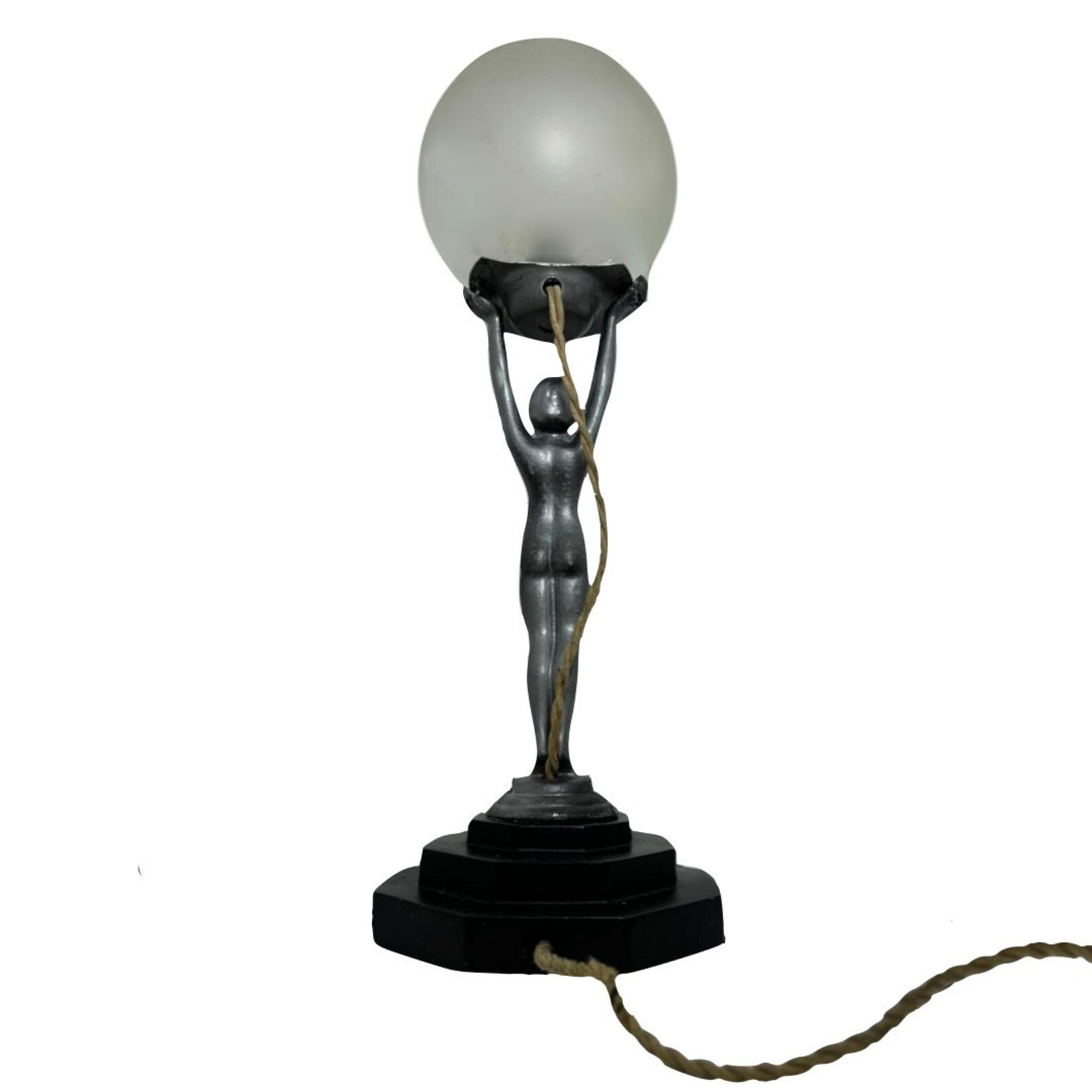 1920s Figural Art Deco Lady Lamp - Etsy