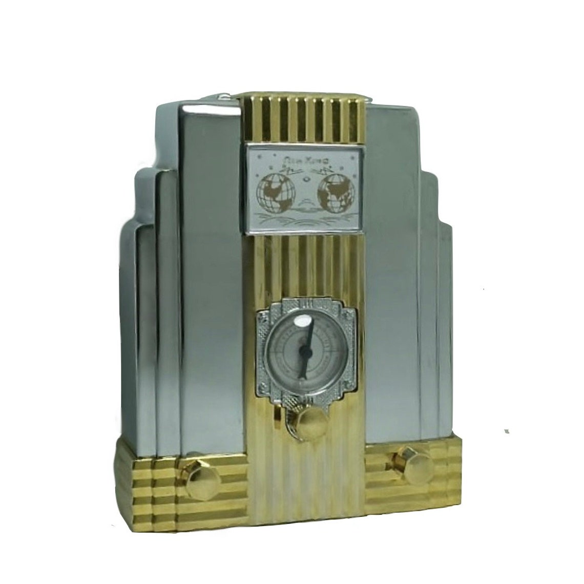 Franklin Mint Art Deco Air King Skyscraper Radio Miniature Metal ...