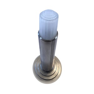 1930s Art Deco Eveready Electric Candle - Chrome & Opaline Glass - Etsy