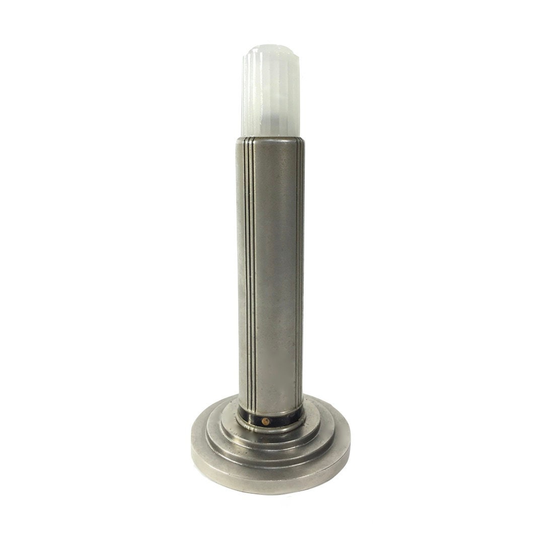1930s Art Deco Eveready Electric Candle - Chrome & Opaline Glass - Etsy