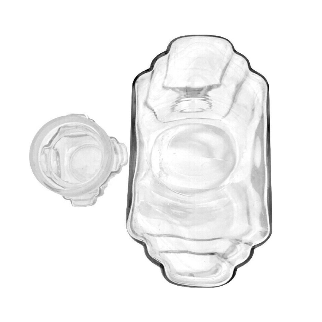 Vintage Clear Glassart Deco Canister Jar Circa 1930's - Etsy