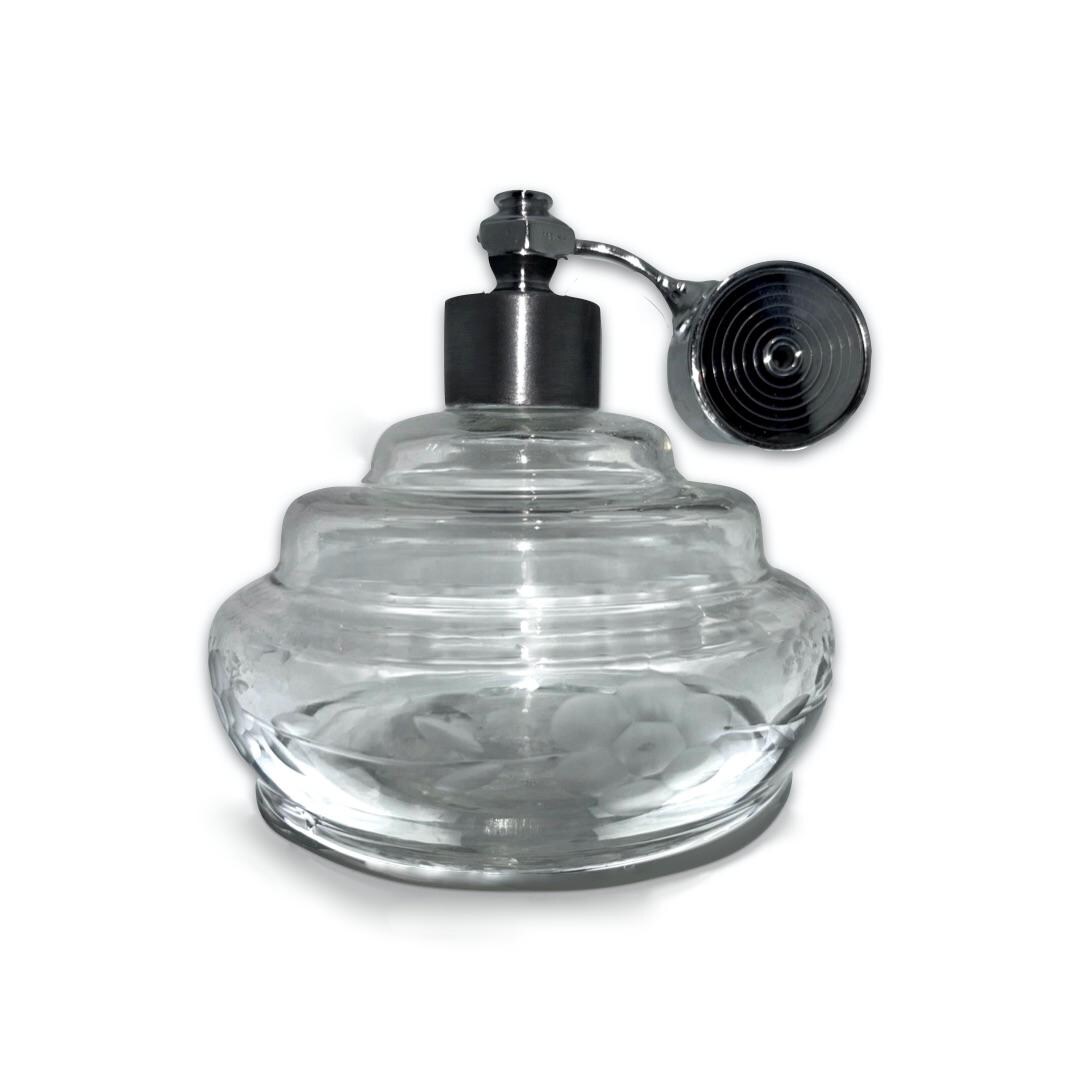 Original 1930s Art Deco Cut Glass Perfume Atomizer Bottle. - Etsy