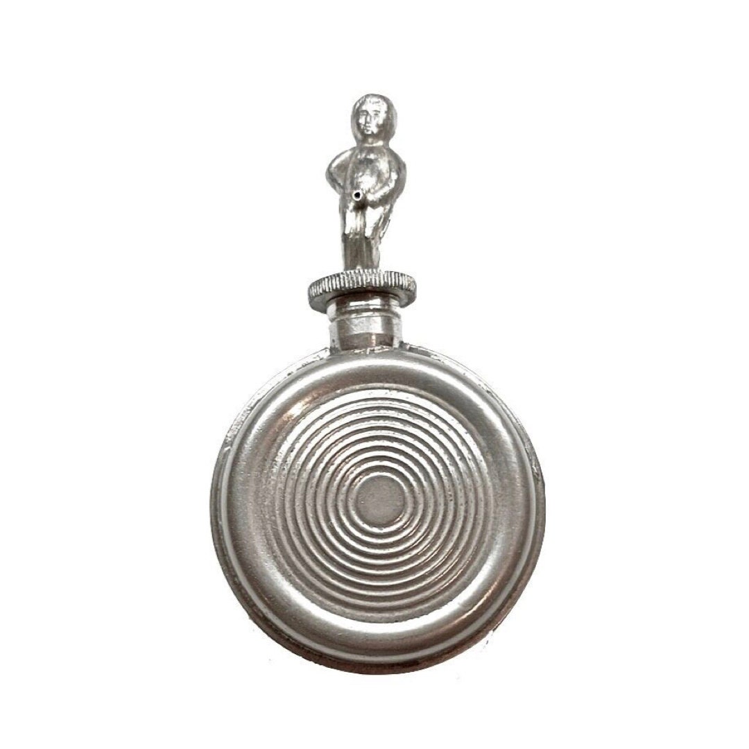 Vintage Art Deco White Metal Boy Peeing Scent Bottle. - Etsy