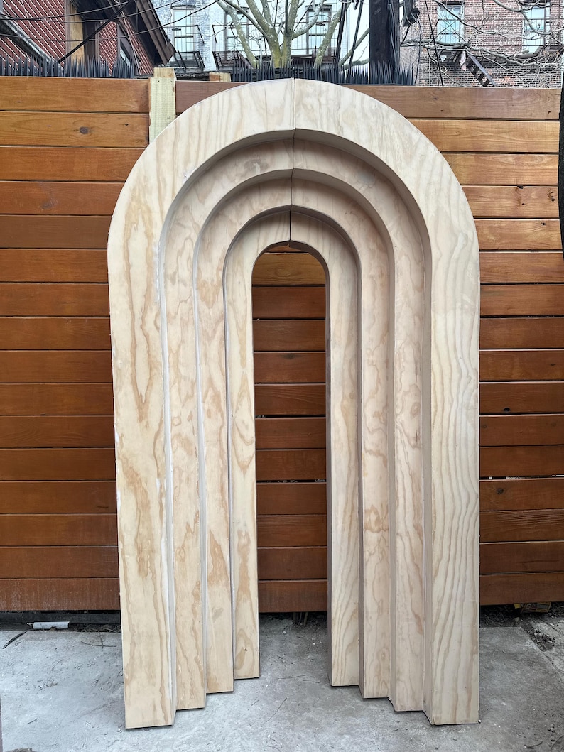 NYC Pick-up Only - 3D Rainbow Layer Curve Arch Collapsible Foldable ...