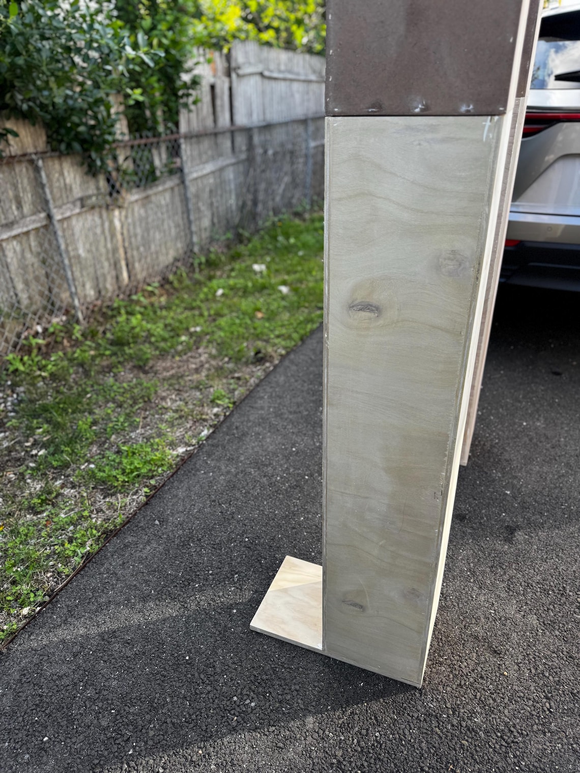 Handmade Plywood Arch Backdrop: Unpainted Wedding Photo Prop - Local ...