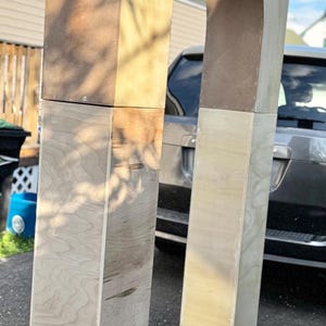 Handmade 3D Square Wood Arch Foldable Backdrop: Wedding Photo Prop ...