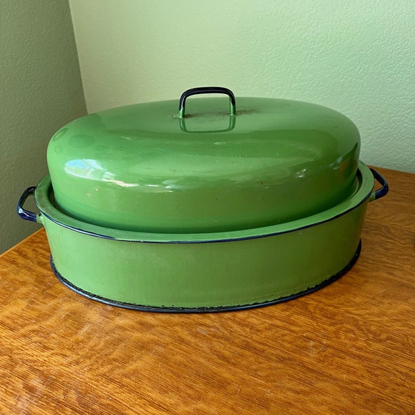 Green Enamelware - Etsy