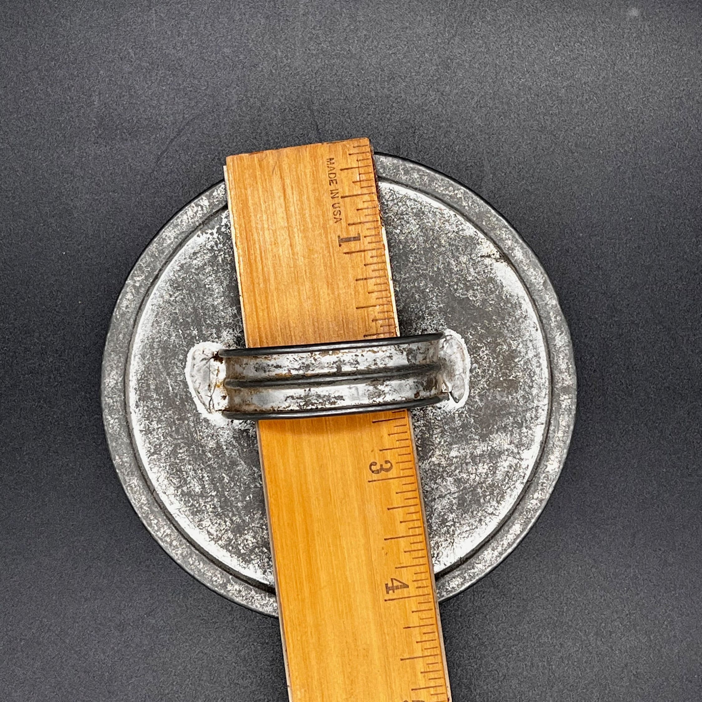 Vintage Round Tin Soldered Biscuit Cookie Cutter, Metal / Round ...