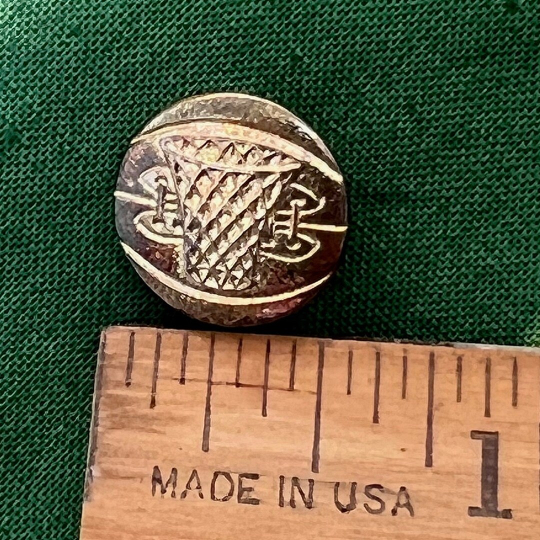 Vintage Basketball With Net Tie / Lapel / Hat Pin - Etsy