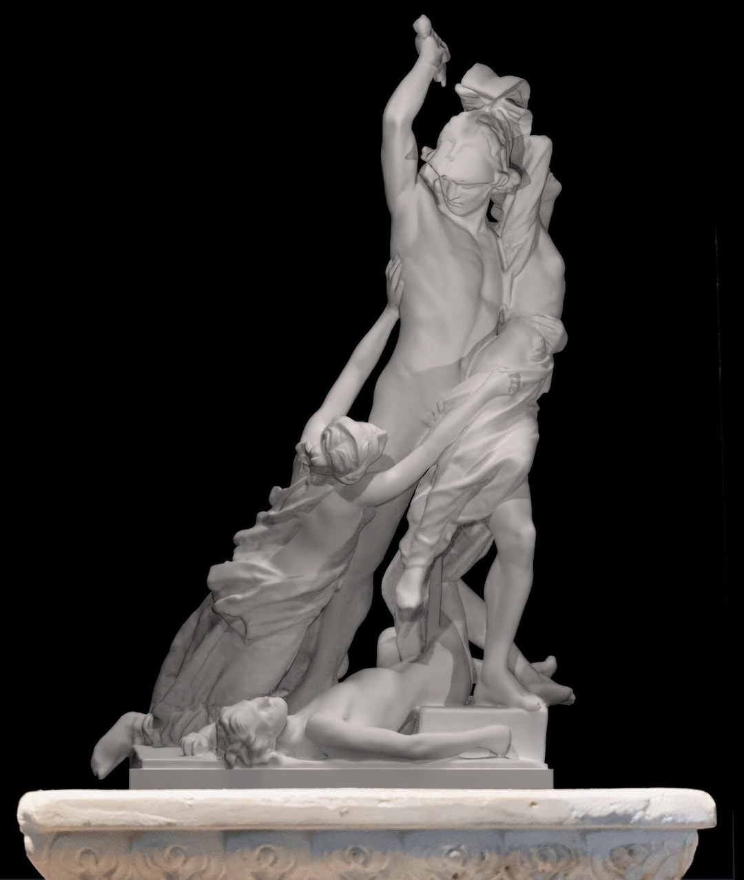 The Abduction of Polyxena by Pio Fedi – Exact Replica in High-quality Resin – Classical Greek ...
