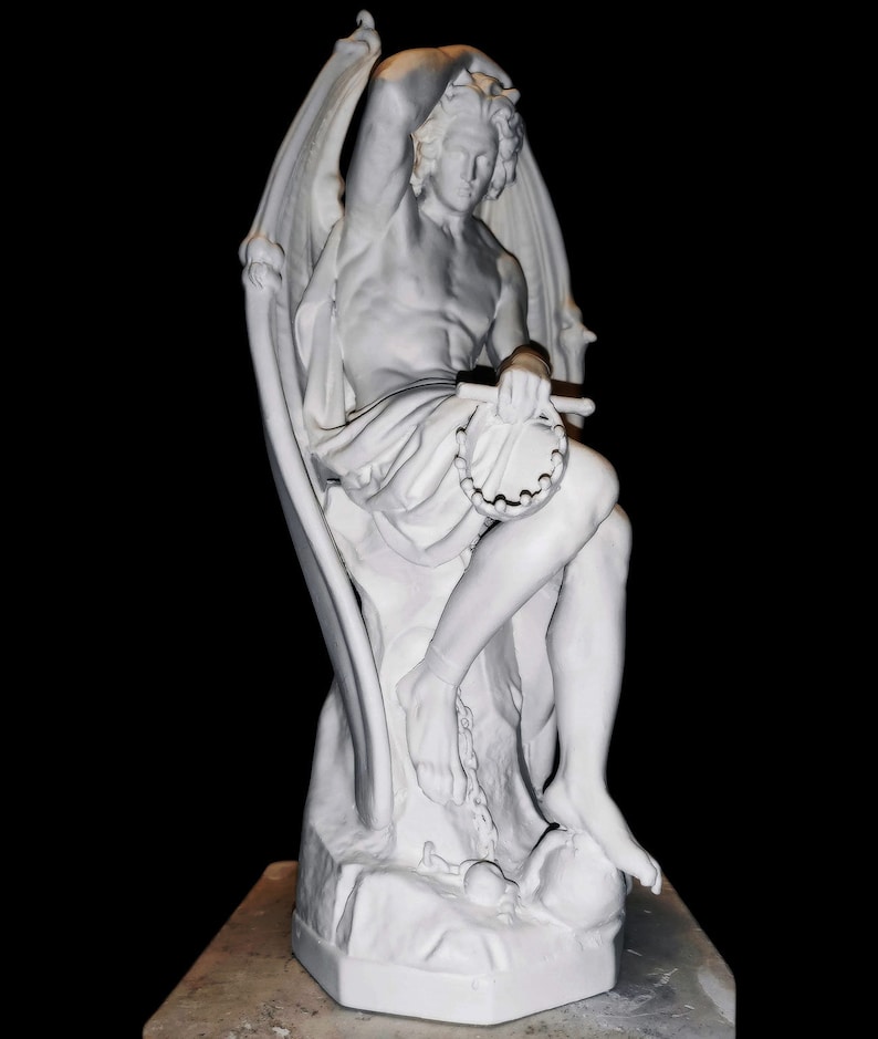 Le Génie Du Mal Sculpture. EXACT REPLICA | Etsy