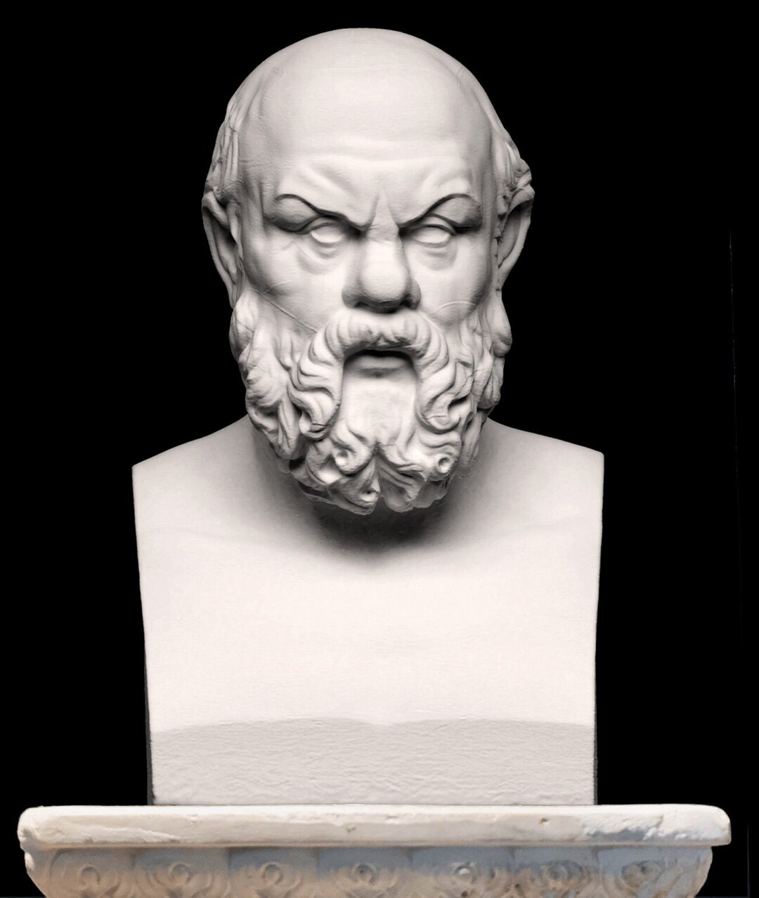 Portrait of Socrates 3rd or 2nd Century BC Exact Replica 100 X 100 ...