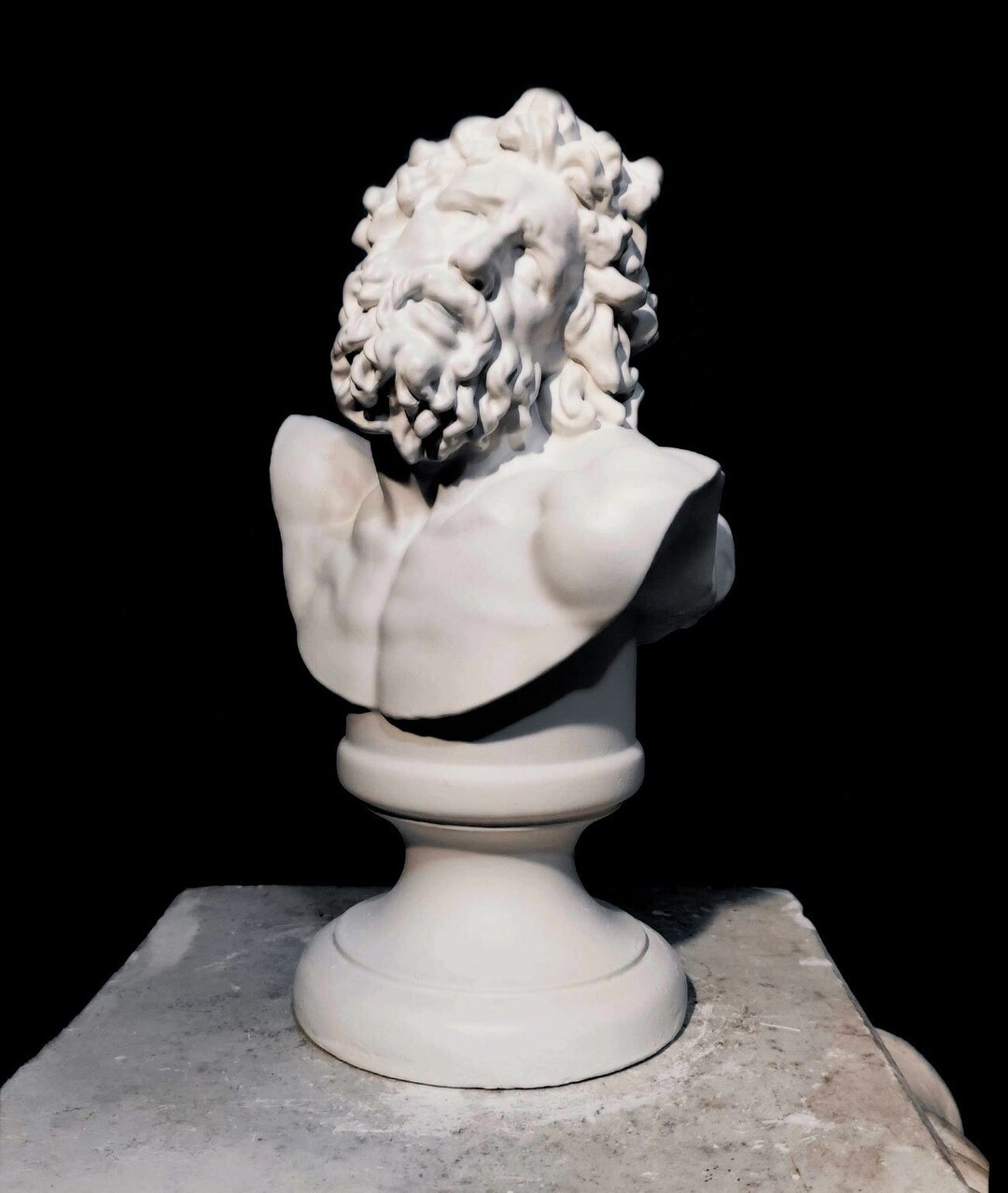 Laocoön Bust – Exact Replica in High-quality Resin – Greek Mythology ...