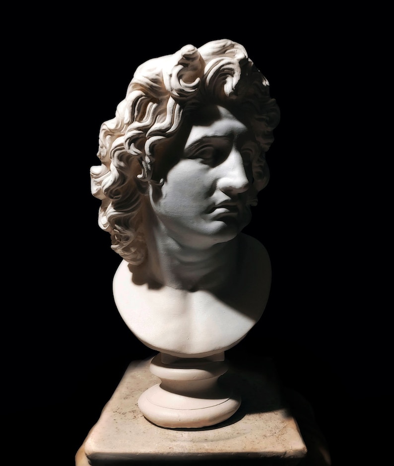 Alexander the Great as Helios Bust - Etsy